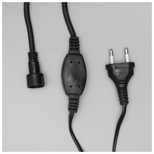 Luazon Lighting Шнур питания для гирлянд УМС, 220V, мульти(RG/RB), мульти(RGB), бело-синий, Н. Т. 3W
