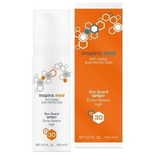 INSPIRA Солнцезащитный лосьон-спрей SPF 30 Sun Guard Spray 150 мл