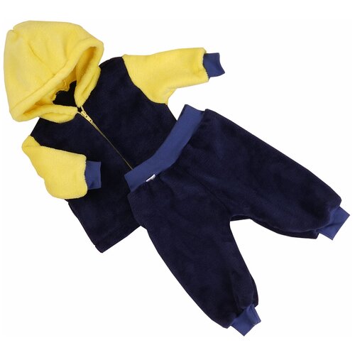 Комплект одежды Снолики, размер 62, желтый, синий