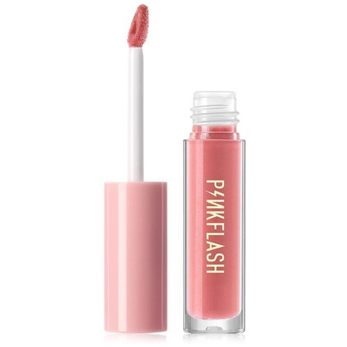 Pink Flash Блеск для губ OhMyGloss, Розовый персик