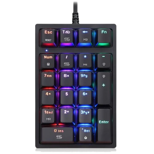 Клавиатура Motospeed K24 Numpad Red Switch