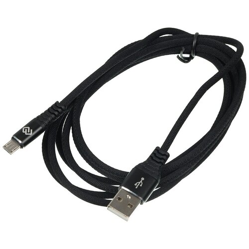 Кабель Digma USB A(m) micro USB B (m) 2 м, черный