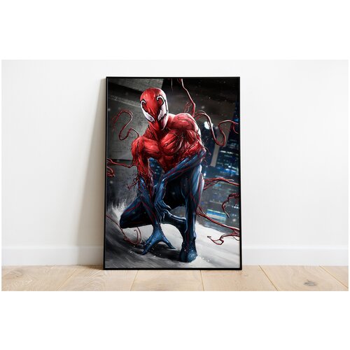 Постер "Герои Марвел" / Формат А3+ (33х48 см) / Плакат Marvel (без рамы)
