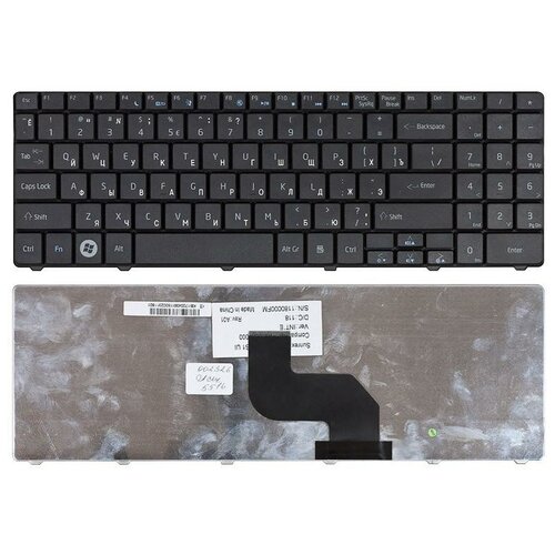 Клавиатура для ноутбука Acer MP-08G63SU-5287 русская, черная