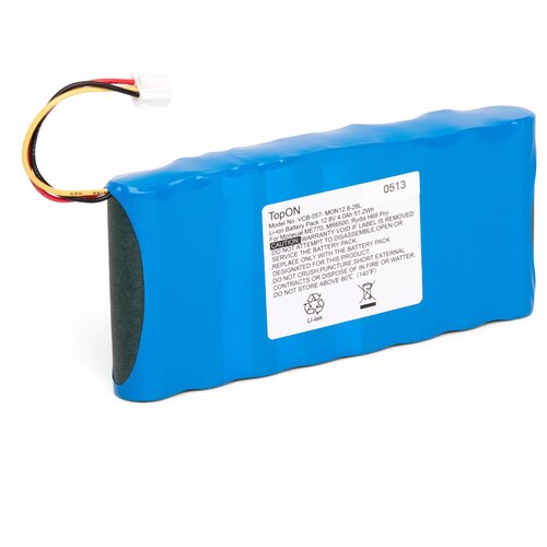 Аккумулятор TopOn для робота-пылесоса Moneual ME770 MR6500 Rydis H68 Pro 12.8V 2800mAh Ni-MH PN: 12J003633