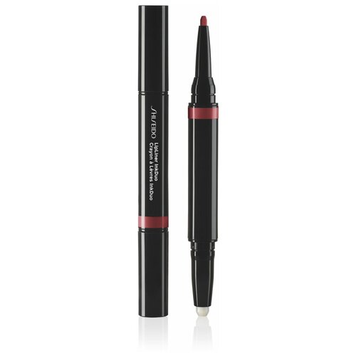 Shiseido Автоматический карандаш-праймер для губ InkDuo, 09 Scarlet