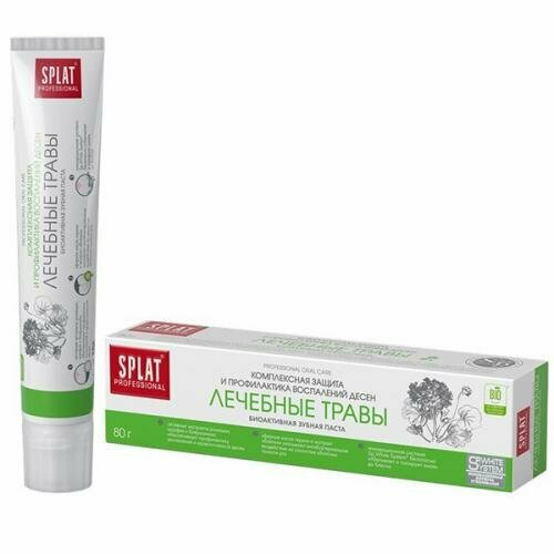 SPLAT Паста зубная Professional Лечебные травы, 80 г
