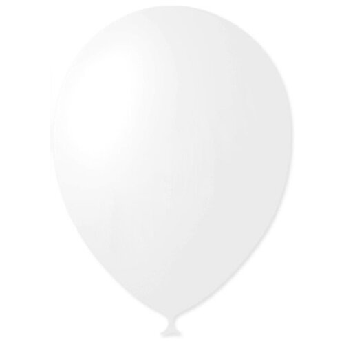 Воздушные шарики 5", водяные бомбочки, декоратор, набор 100 шт, цвет белый