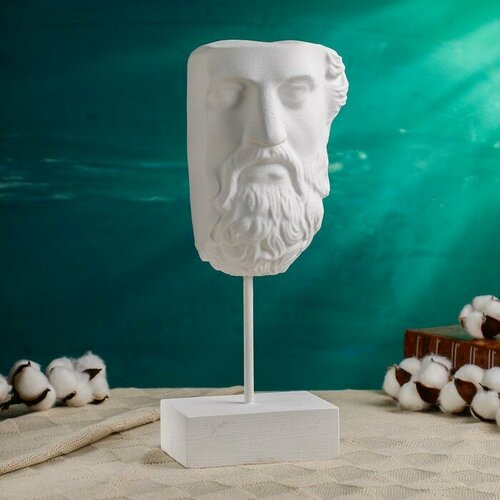 Хорошие сувениры Фигура "Зевс" белая, 34см