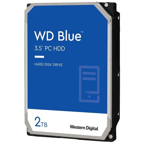 HDD Western Digital Original SATA-III 2Tb WD20EZAZ Blue (5400rpm) 256Mb 3.5