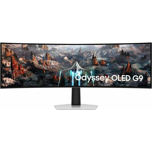 Монитор Samsung Odyssey OLED G9 S49CG930SI 49", серебристый [ls49cg930sixci]