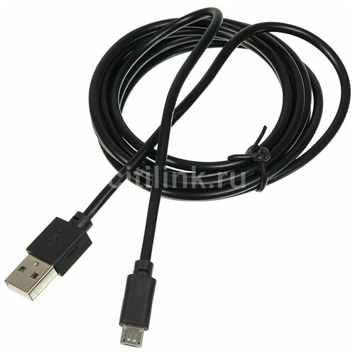 Кабель DIGMA micro USB (m) - USB (m), 2м, черный