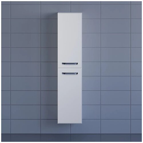 Шкаф-пенал для ванной комнаты Uperwood Foster 36*30*160 см, подвесной, белый