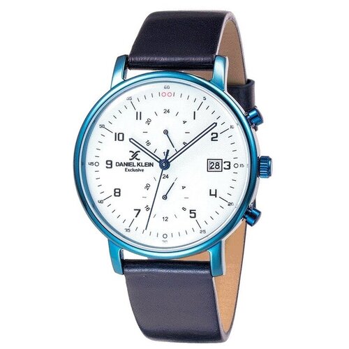 Наручные часы Daniel Klein Exclusive, синий, белый