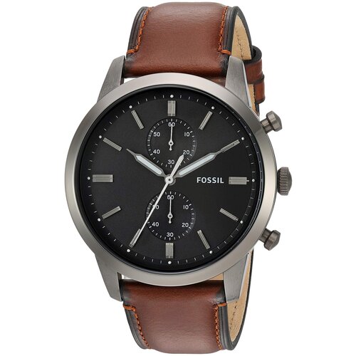 Наручные часы FOSSIL Townsman, коричневый