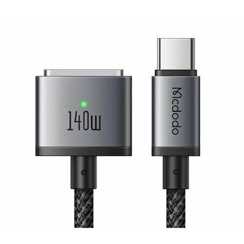 Кабель USB-C to MagSafe 3 Mcdodo 140W Magnetic Cable для MacBook Air, Pro 16, 14 (2 метра)