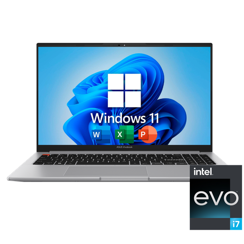 14" Ноутбук ASUS VivoBook S 14 OLED, 2.8K 90Hz, Intel Core i7-12700H (14 ядер), RAM 40 ГБ, SSD 1 ТБ, Intel Iris Graphics, Windows 11 Pro + Office 2021, Русская раскладка