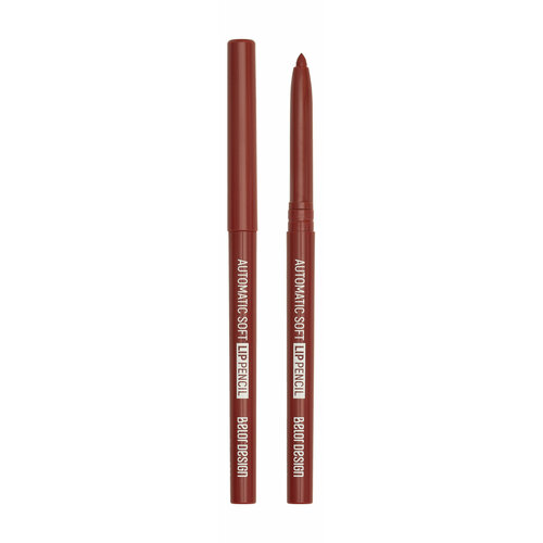 BELOR DESIGN Механический карандаш для губ Automatic soft lippencil, 0,28 гр, 208 Сливовый