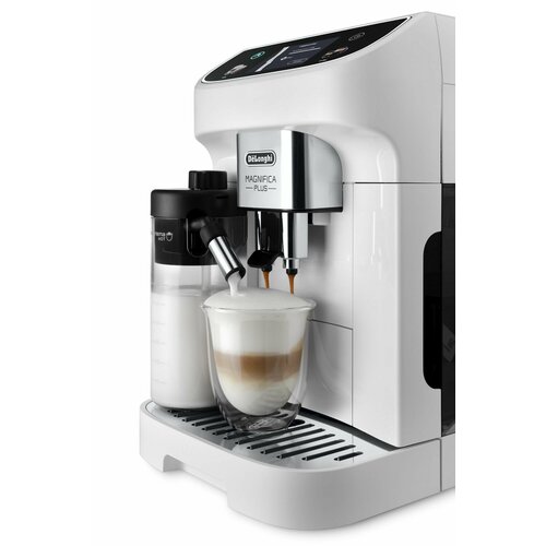 Кофемашина автоматическая DeLonghi ECAM320.60. W, белый, 15 бар, 1.9 л, автоматический капучинатор, цветной дисплей, сенсорное управление