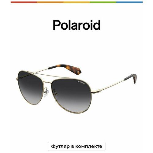 Солнцезащитные очки Polaroid, золотой