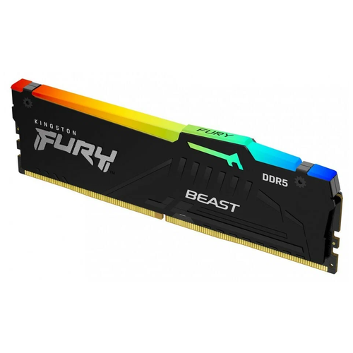 Оперативная память Kingston Fury Beast DDR5 RGB 1x 8Gb (KF552C40BBA-8)