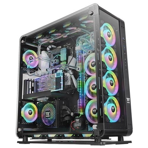 Корпус Thermaltake Core P8 TG, черный, ATX, Без БП (CA-1Q2-00M1WN-00)