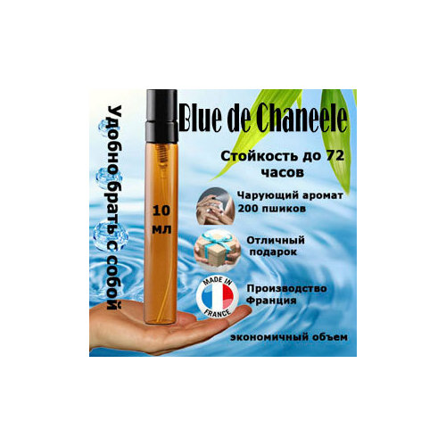 Масляные духи Blue de Chaneele, мужской аромат, 10 мл.