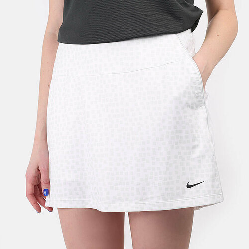 Юбка-шорты для трекинга NIKE Dri-FIT UV Women's Golf Skirt, размер M, белый