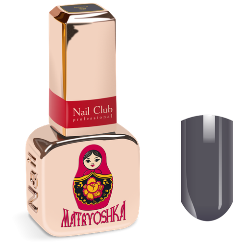 Nail Club professional Гель-лак коллекция Matryoshka, оттенок 1929 Aksinya, 13 мл.