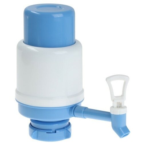 LESOTO Помпа для воды LESOTO Comfort, механическая, под бутыль от 11 до 19 л, голубая