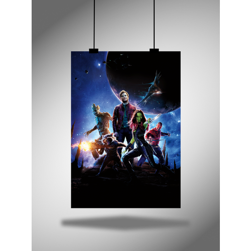 Постер плакат интерьерный на стену фильм Стражи галактики 2 А3