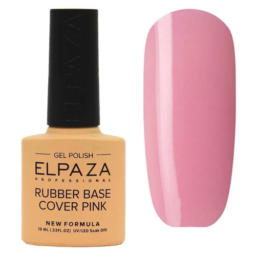 ELPAZA Базовое покрытие Rubber Base Cover Pink, 06, 10 мл, 40 г