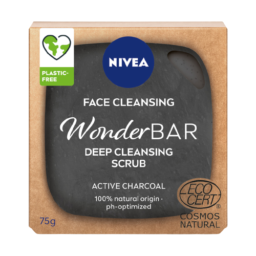 Nivea твердое средство-скраб WonderBar Deep Cleansing Scrub, 75 мл