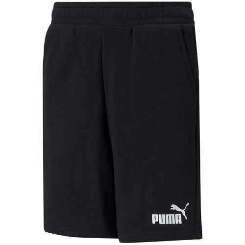 Шорты PUMA Ess Sweat Shorts, размер 116, черный