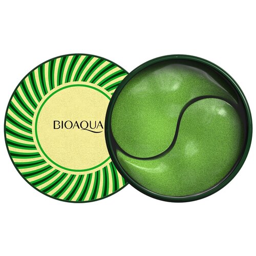 BioAqua Гидрогелевые патчи для глаз с коллагеном и экстрактом водорослей, 60 шт.