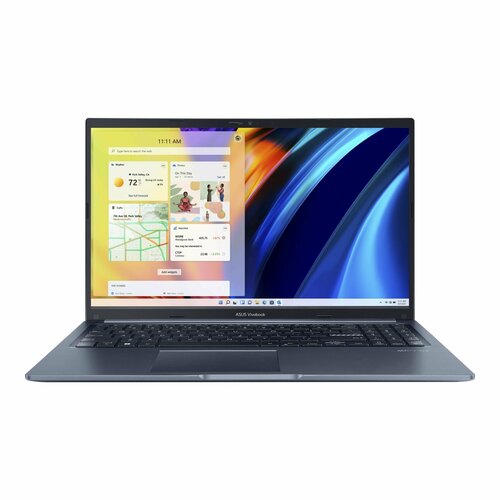 Ноутбук ASUS Vivobook 15 X1502ZA-BQ414, 15.6" (1920x1080) IPS/Intel Core i5-1240P/16ГБ DDR4/512ГБ SSD/Iris Xe Graphics/Без ОС, синий (90NB0VX1-M01640)