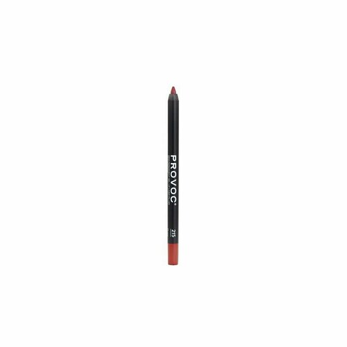 Гелевый водостойкий карандаш для губ Provoc Semi-Permanent Gel Lip Liner Filler вес 1.3гр 215, Бельгия - 1шт