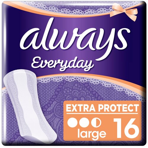 Always прокладки ежедневные Everyday Large, 2.5 капли, 16 шт.