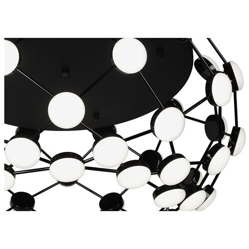 Потолочный светильник iLedex Starfall 8327 BL, 225 Вт, кол-во ламп: 1 шт., цвет: черный