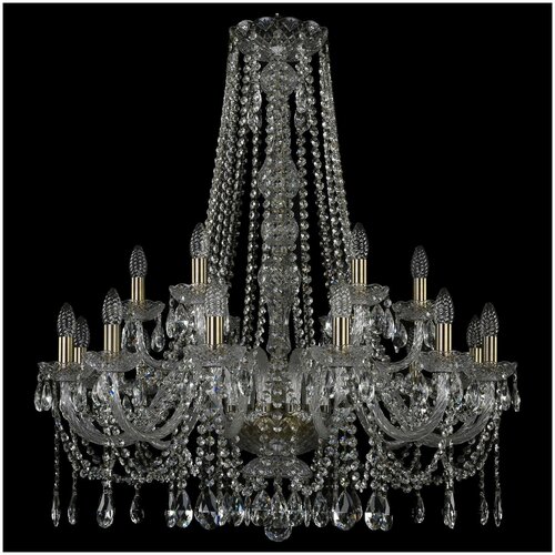 Люстра Bohemia Art Classic 11.12.12+6.300.h-94.Br.Sp, E14, 720 Вт, кол-во ламп: 18 шт., цвет: бронзовый