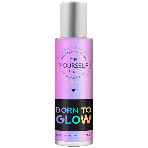 U&World туалетная вода Be Yourself Born to Glow, 50 мл, 195 г