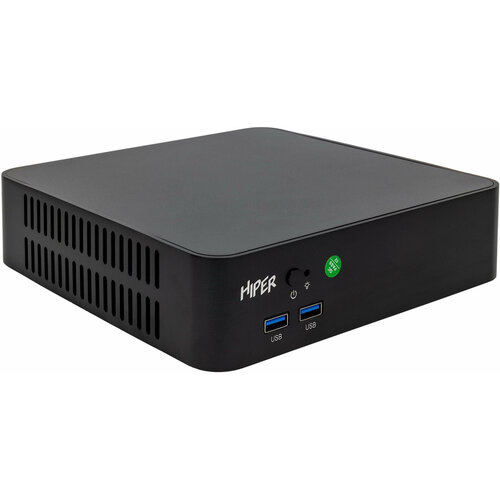 Неттоп Hiper ACTIVEBOX AS8 i3 12100 (3.3) 8Gb SSD256Gb UHDG 730 noOS GbitEth WiFi BT 120W черный (AS