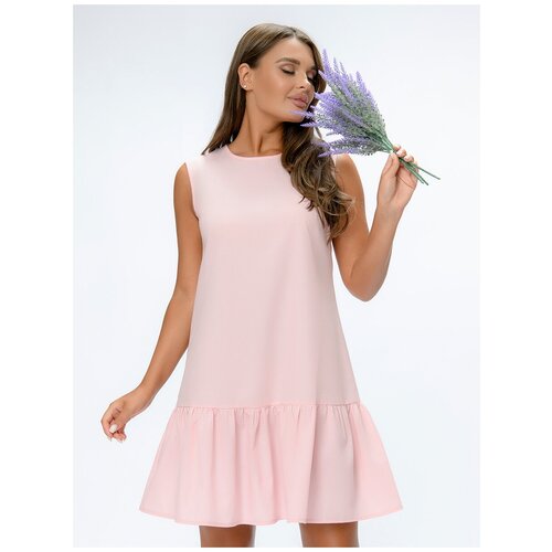 Платье 1001dress, размер 48, розовый