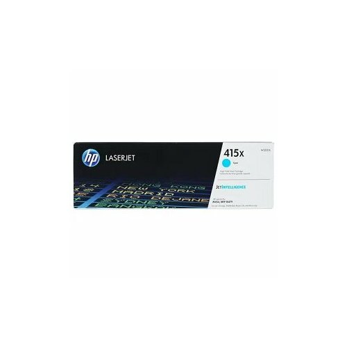 МПС Картридж HP 415X лазерный повышенной емкости голубой (6000 стр)