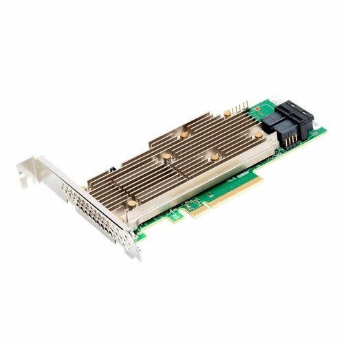 Raid-контроллер Broadcom 9460-8I SGL (05-50011-02 / 03-50011-33012) PCIe 3.1 x8 LP, SAS/SATA/NVMe, RAID 0,1,5,6,10,50,60, 8port(2 *int SFF8643),