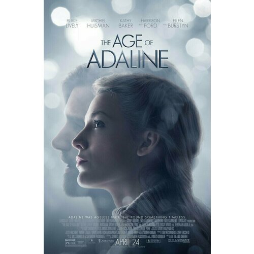 Плакат, постер на бумаге The Age of Adaline/Век Адалин. Размер 42 х 60 см