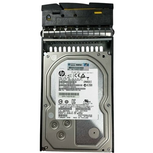 Жесткий диск HP 742076-001 4Tb 7200 SAS 3,5" HDD