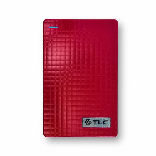 Внешний жесткий диск TLC Slim Portable, Портативный HDD 2,5" 320 Gb USB 3.0, Красный