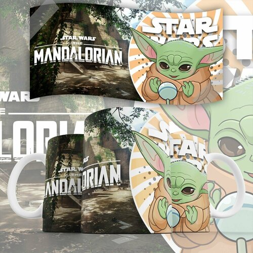 Кружка "Mandalorian / Мандалорец" Forte Print 330мл