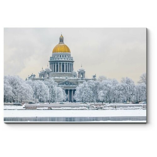 Модульная картина Зимний Петербург 30x20